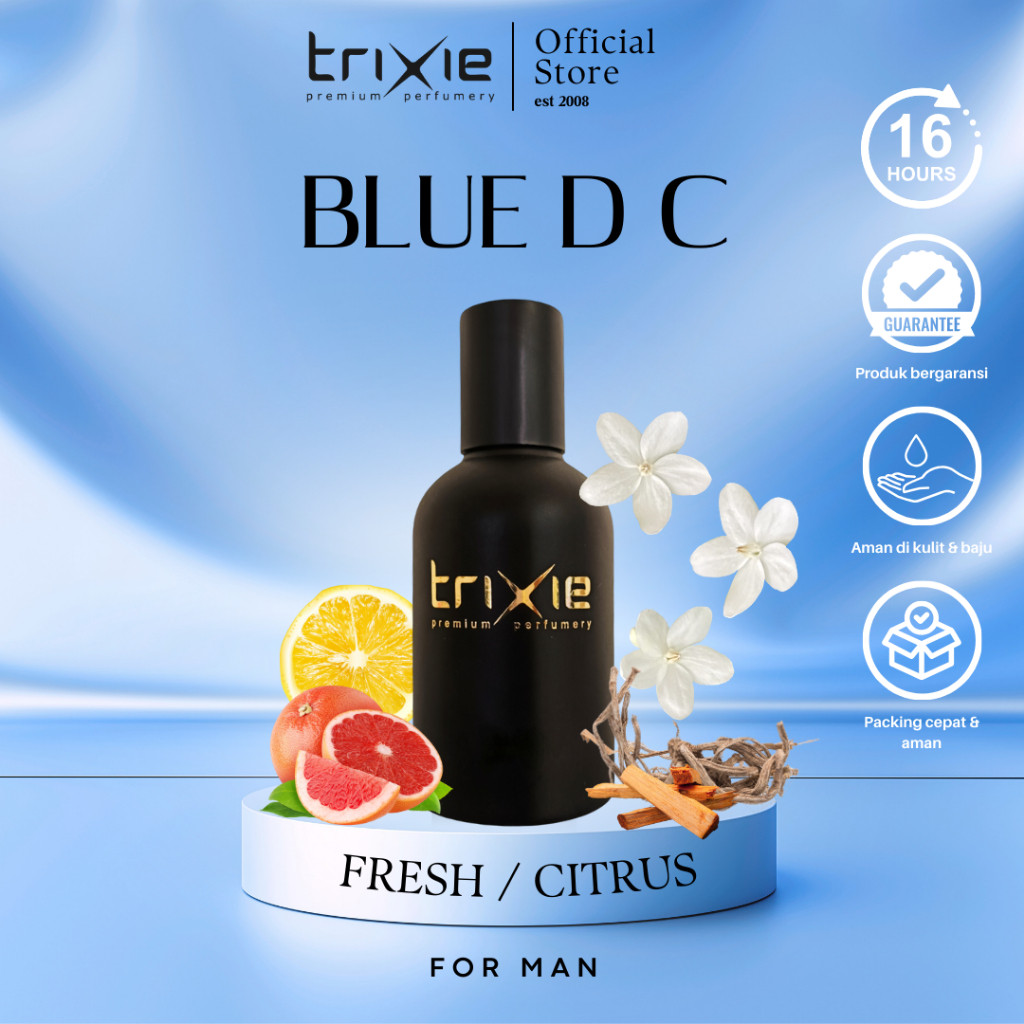 Jual Trixie Perfumery Blue De C | Shopee Indonesia