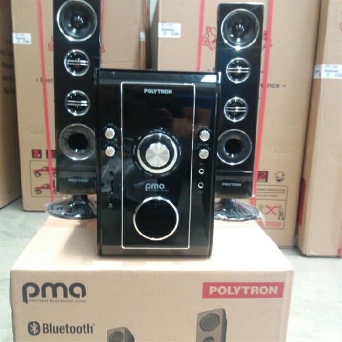 Jual Speaker Polytron Salon Aktif Model Tinggi Bluetooth Usb Radio ...