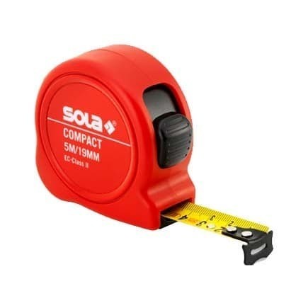 Jual HARGA DISC - SOLA - Meteran Compact - 5m x 19mm (mm/Inchi ...
