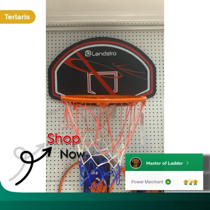 Jual HARGA DISC - RING BASKET DAN BACKBOARD DEWASA / berwyn papan ring ...
