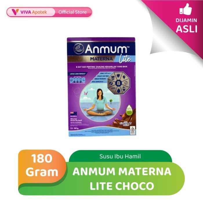 Jual Anmum Materna Lite Choco Susu untuk Ibu Hamil (180 Gram) | Shopee ...