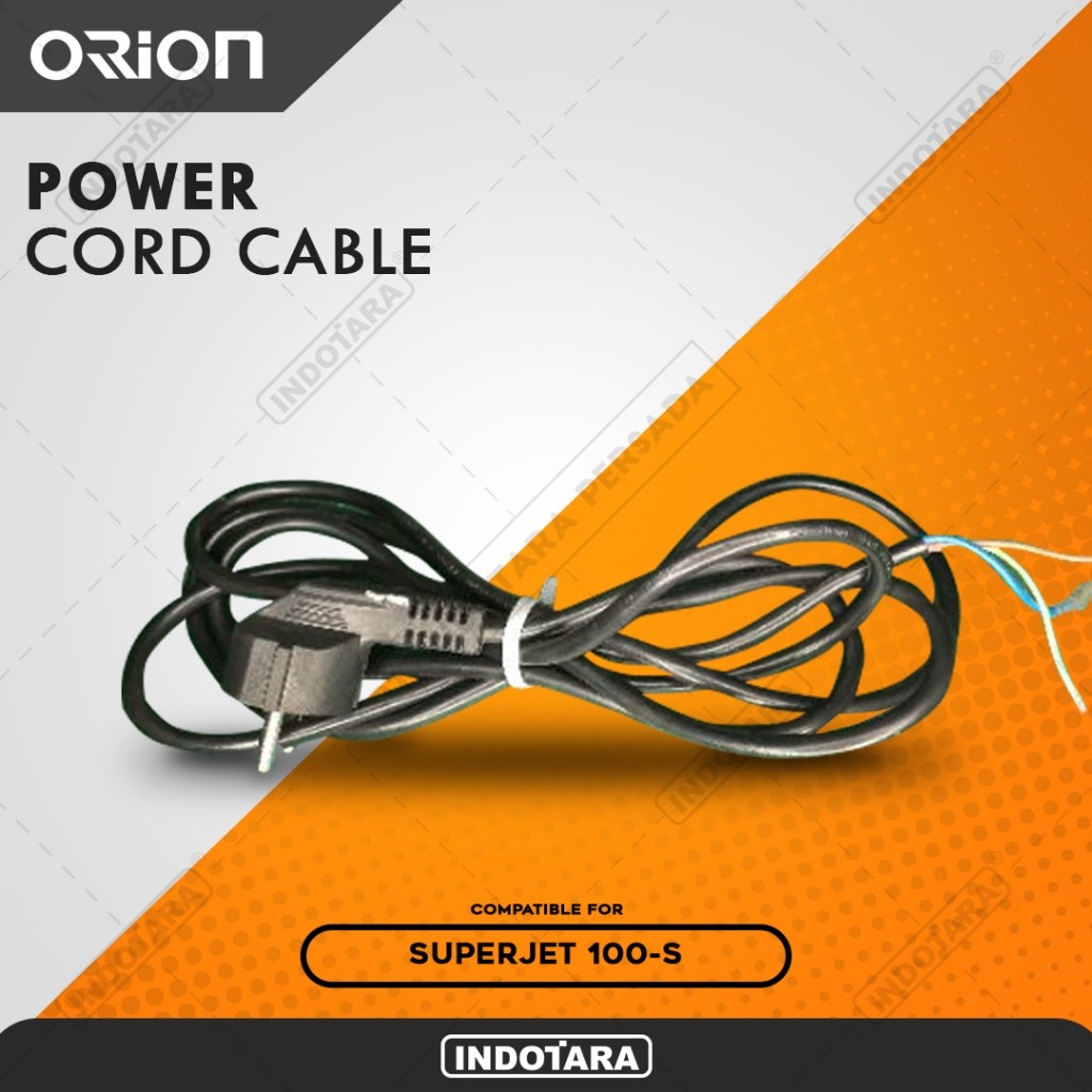 Jual Kabel Power / Power Cord Cable For Orion Superjet100S | Shopee ...