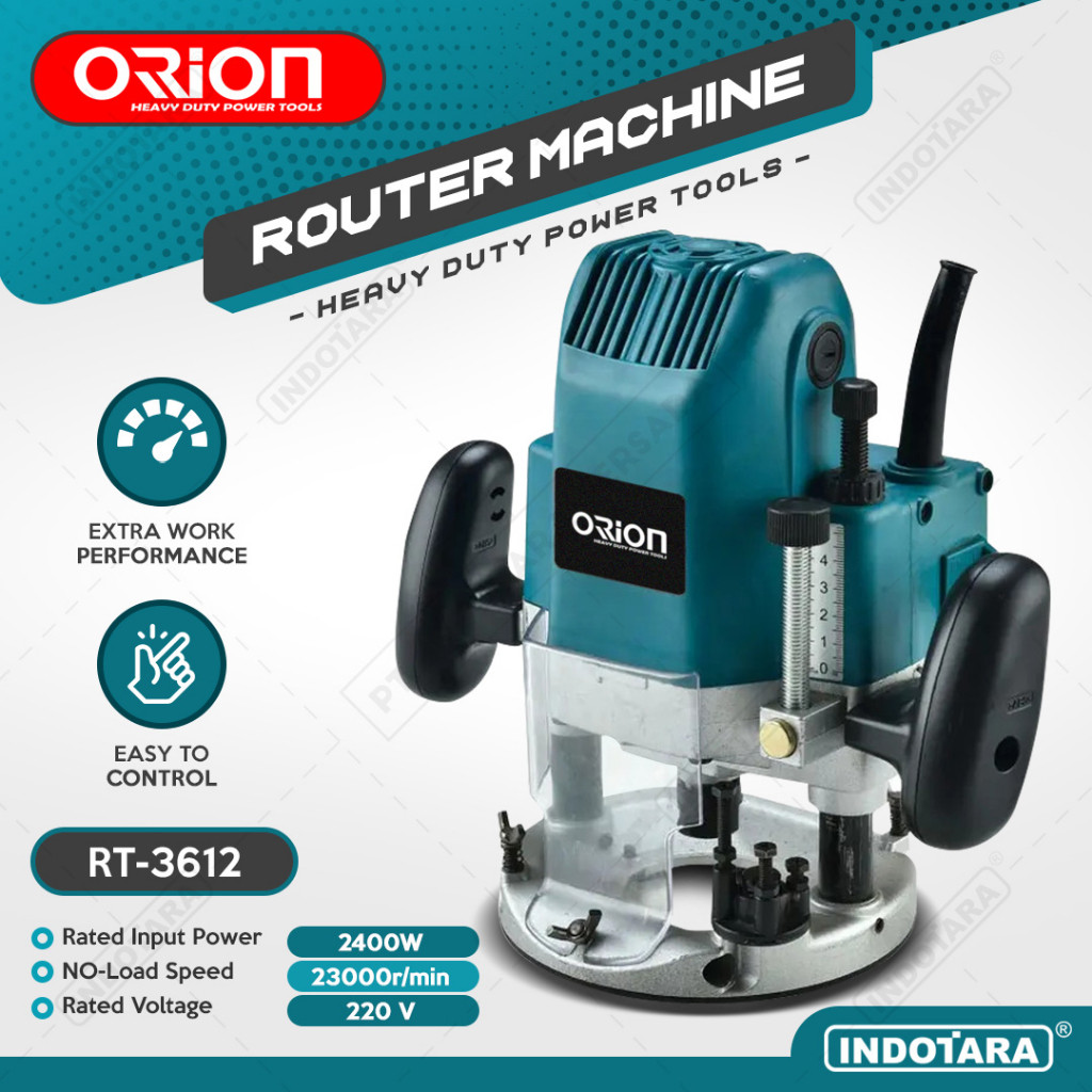 Jual Mesin Router Orion RT-3612 Profil Kayu Besar Wood Trimmer RT-3612 | Shopee Indonesia