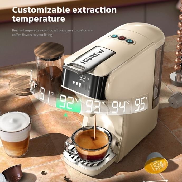 Jual terbaru !!! hibrew 6 in 1 multiple capsule espresso machine untuk ...
