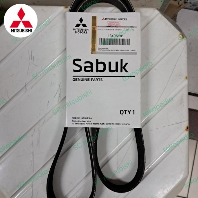 Jual Fan Van Belt Tali Kipas Asli Original Mitsubishi Xpander Top Price | Shopee Indonesia