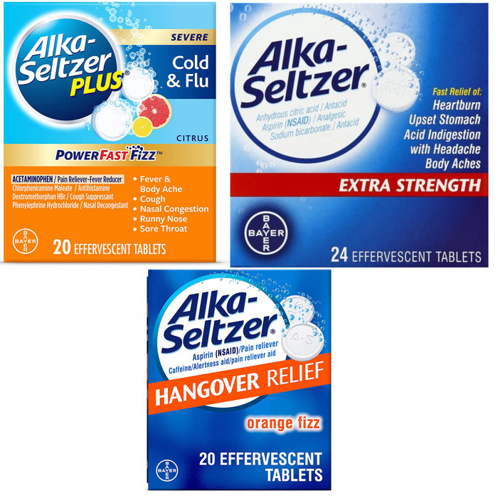Jual Alka-Seltzer Effervescent Extra Strength PLUS Severe Cold Flu ...