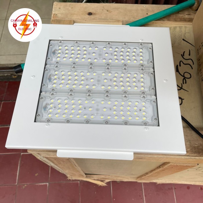 Jual Kap Lampu Spbu Led 120Watt 120W Sorot Pertamina Shell | Shopee ...