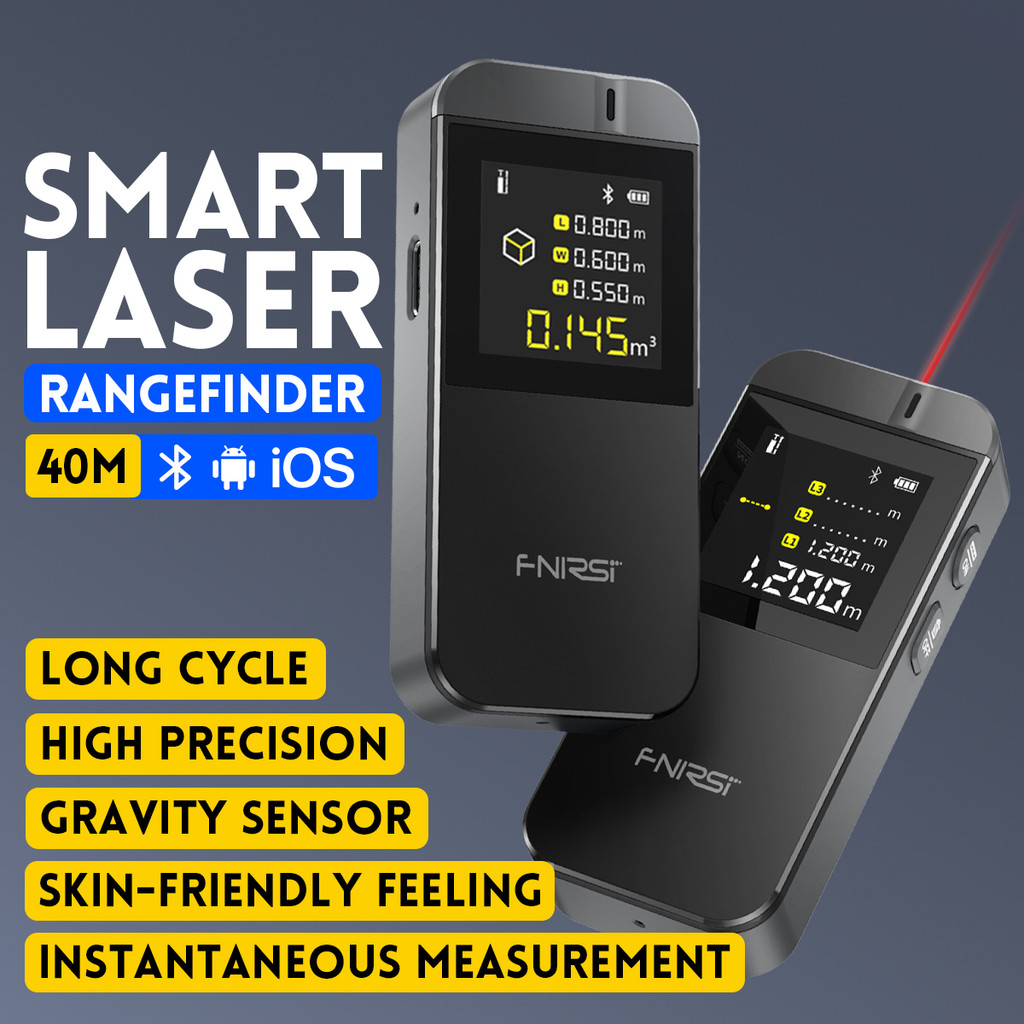Jual RAPEX FNIRSI IR40 Laser Rangefinder 40M Grey Handheld Distance ...