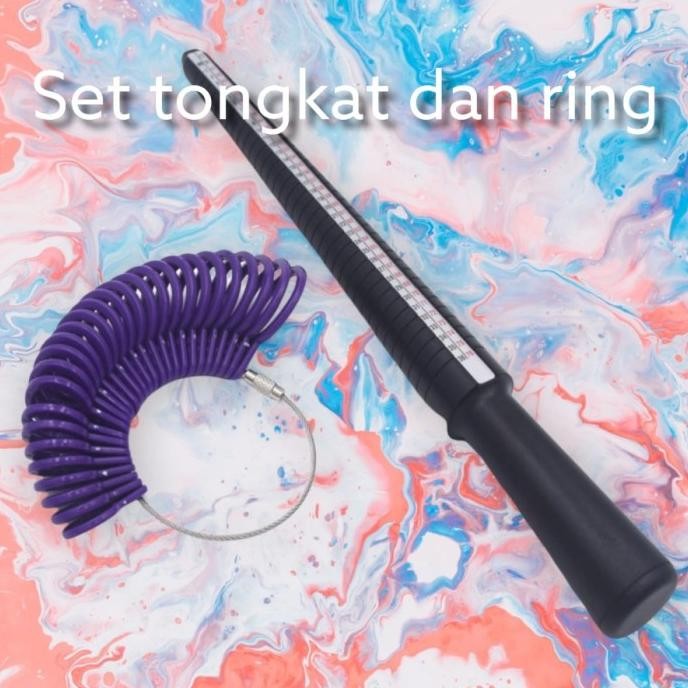 Jual Set alat ukur cincin tools measurement ring ukuran size stick ...