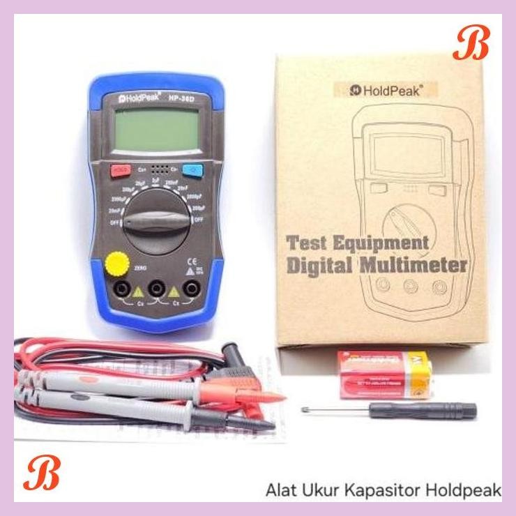 Jual | KCO | ALAT UKUR KAPASITOR / PENGUKUR KAPASITOR HOLDPEAK HP-36D ...