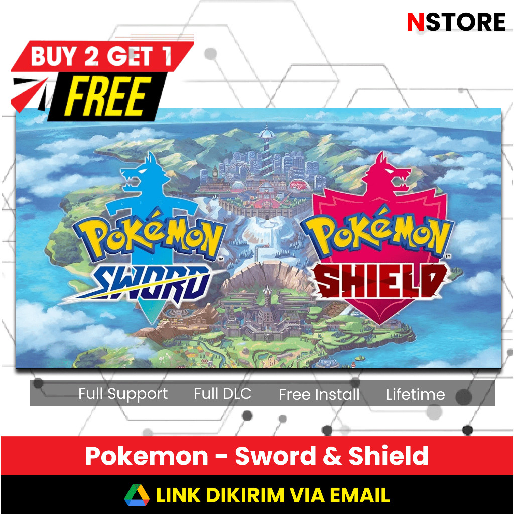Jual POKEMON SWORD & SHIELD - GAME PC/LEPTOP - ORIGINAL GAME - DOWNLOAD ...