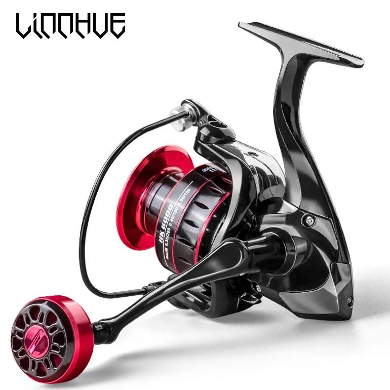 Jual Linnhue Fishing Reel 1000-7000 Spinning Reel Metal Eva Ball Grip Reel Fishing Metal Spool ...
