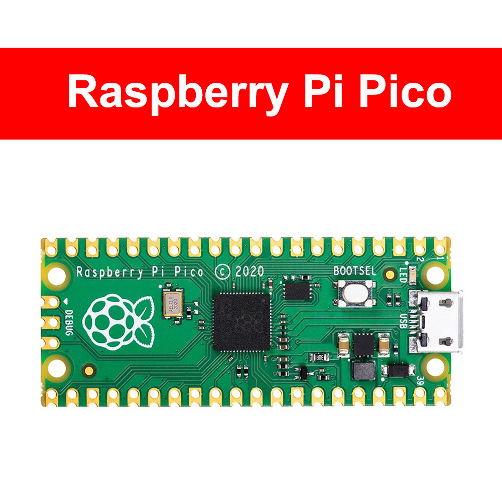 Jual MUSK Official Raspberry Pi Pico Development Board Pico Stater Kit Microcontroller Board ...