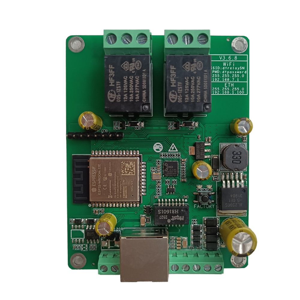 Jual Zikes Ethernet Relay Module Mqtt Modbus Wifi Can Rs485 Tcp Digital Input Web Access Control