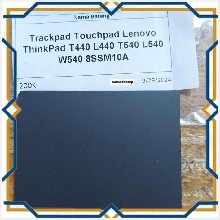 Jual [SAM] TRACKPAD TOUCHPAD LENOVO THINKPAD T440 L440 T540 L540 W540 ...
