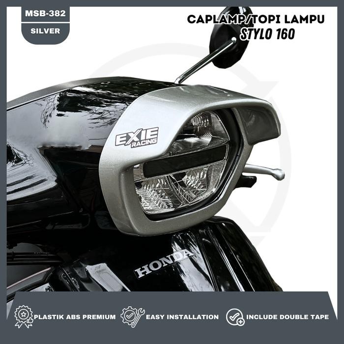 Jual Cap Honda Stylo 160 - Petlamp Garnish Cover Lampu Depan Motor Exie ...