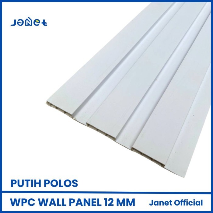 Jual Sale Wpc Wall Panel Warna Putih Polos 3M T 300Cm Dan L 20Cm 1.2Cm ...