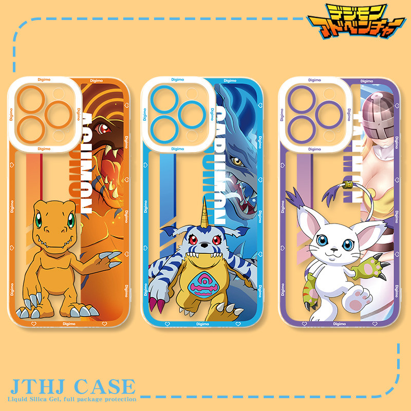 Jual Digimon Kartun Casing Hp Iphone 17 Pro 17 Air 17 Pro Max 15 Pro ...