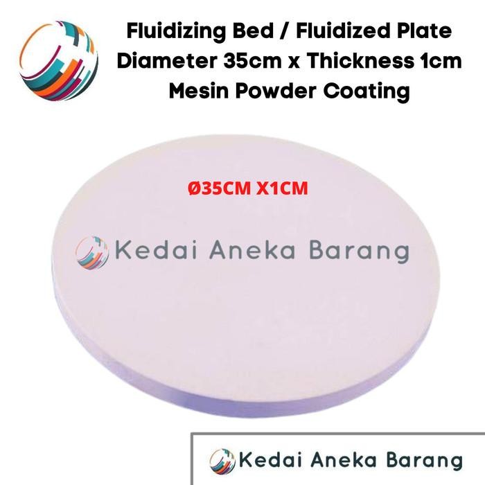 Jual Fluidizing Bed Fluidized Plate Hopper Tank Powder Coating 35CM x ...