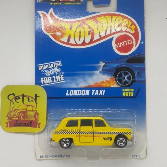 Jual HOT WHEELS HOTWHEELS LONDON TAXI KUNING YELLOW OPEN DOOR RARE ...