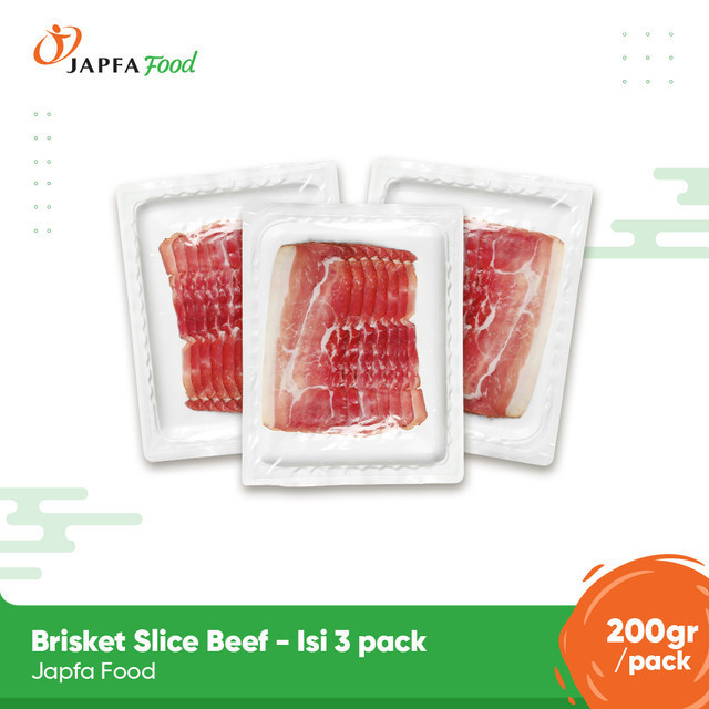 Jual Brisket Slice Beef 200gr - Isi 3 pack | Shopee Indonesia