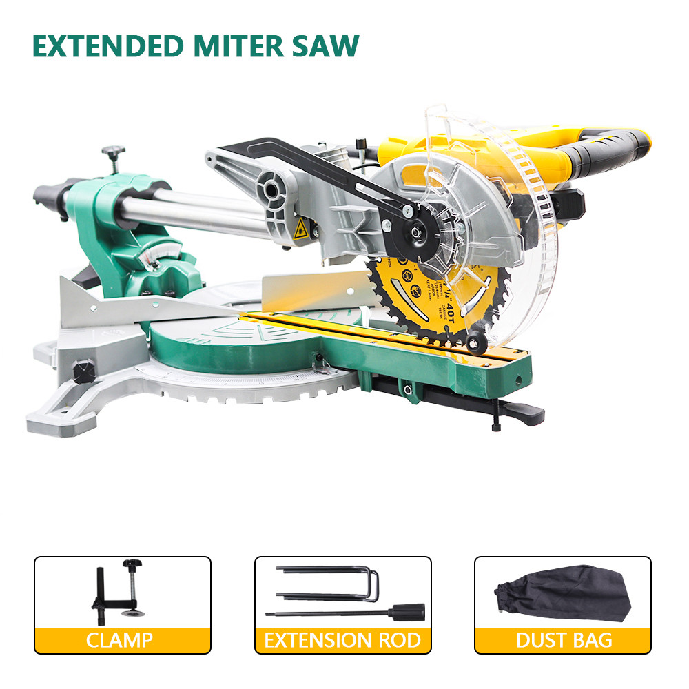 Jual RAW Upgraded 7-inch rod miter saw with extended guide rail multi ...