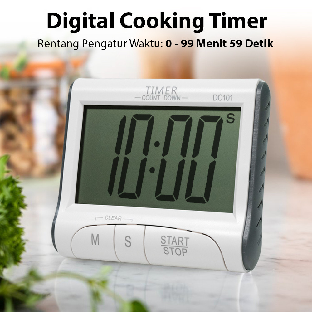 Jual DIGITAL SERIES Jam Masak Digital Cooking Timer Count Down - DC101 ...
