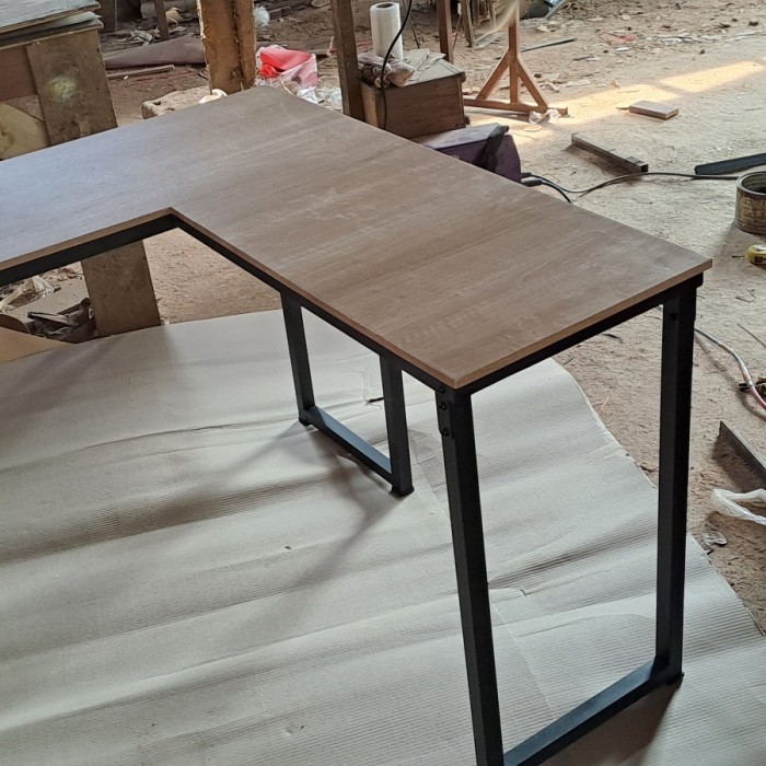 Jual MEJA LIPAT LETER L UKURAN 110X100X40X70 | Shopee Indonesia