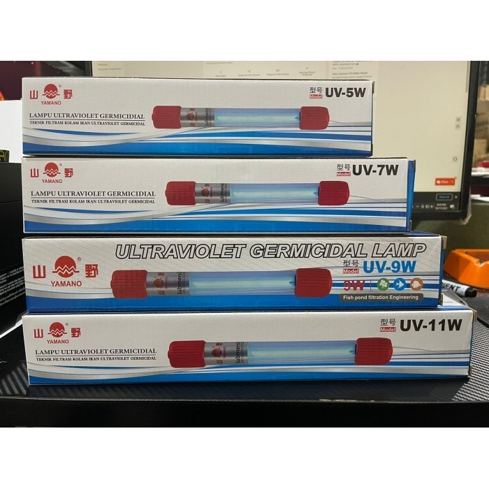 Jual Lampu UV sterilisasi lampu UV anti bakteri dan anti algae aquarium kolam yamano | Shopee ...