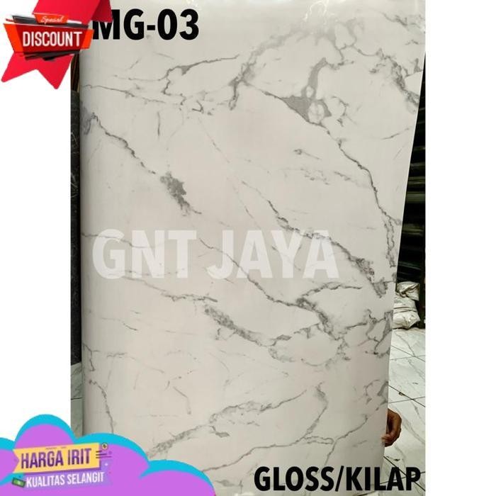 Jual TRENDING PVC SHEET MARMER PUTIH MG03 MG05 SE522 MG 03 05 SE 522 ...