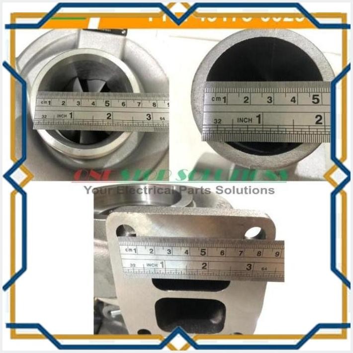 Jual [OSA] TURBOCHARGER TURBO CHARGER MITSUBISHI TD07 PN 49175-00295 ME091433 UNTUK GENSET ...