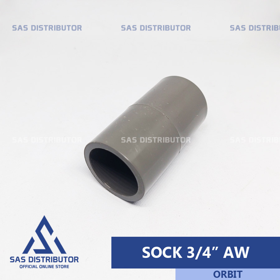 Jual Sok 3/4" inch AW ORBIT / Sock 3/4" inch PVC / SOCKET 0,75 in / Sok ...