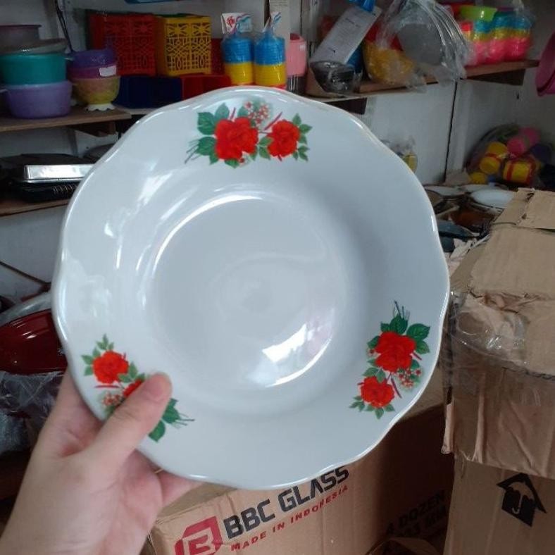 Jual AURORAE PIRING KERAMIK BUNGA/PIRING BINTANG 7 INCH LUCKY | Shopee ...