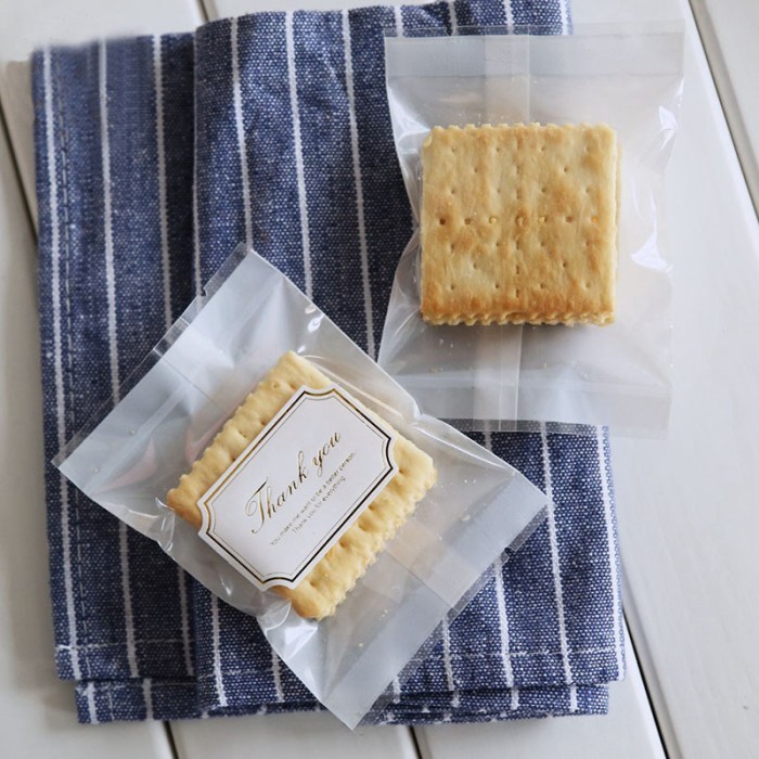 Jual Plastik kemasan kue kering / mooncake / nastar / plastik bening ...