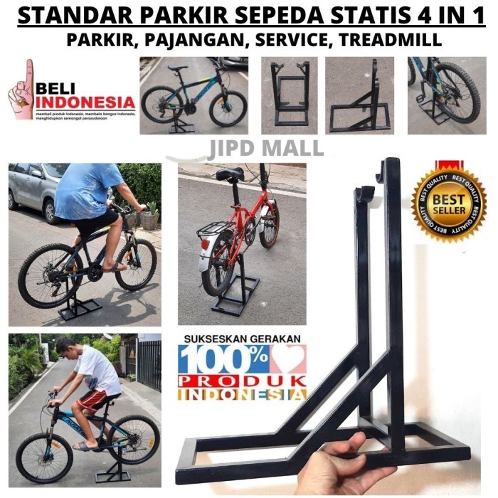 Jual STANDAR PARKIR SEPEDA TREADMILL SERVICE 4IN1 BIKE STAND PADDOCK ...