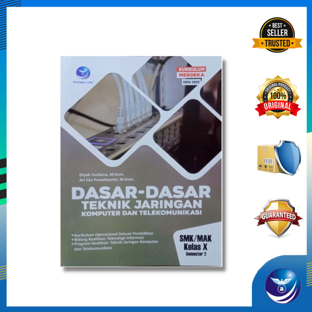 Jual Puske - Dasar-dasar Teknik Jaringan Komputer dan Telekomunikasi ...