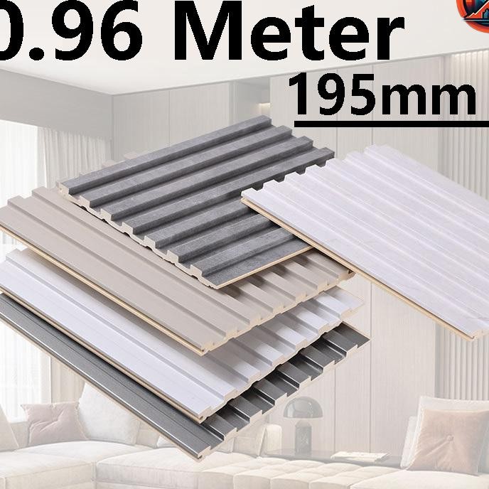 Jual Wall Panel Dinding Pvc Deorai Wood 19512Mm 0.96Meter Wallpanel ...