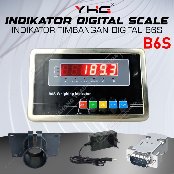 Jual Kepala Timbangan Digital Indikator Timbangan Digital B6S | Shopee ...