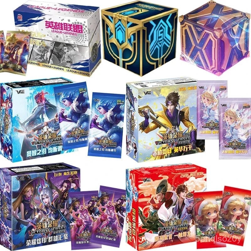 Jual Genuine League of Legends Card Game Collection Anime Figure TCG ...
