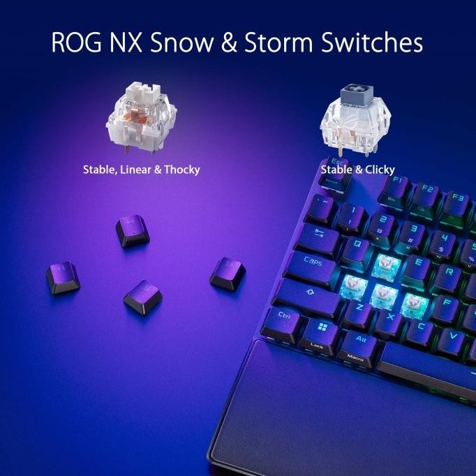 Jual CO ASUS ROG Strix Scope II Gaming Keyboard Mechanical Switches ...