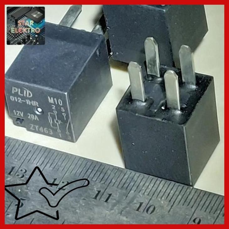 Jual [SRE] PLID M10 012-1HR ZT463 12V 20A RELAY INJEKSI INJECTION LAMPU ...