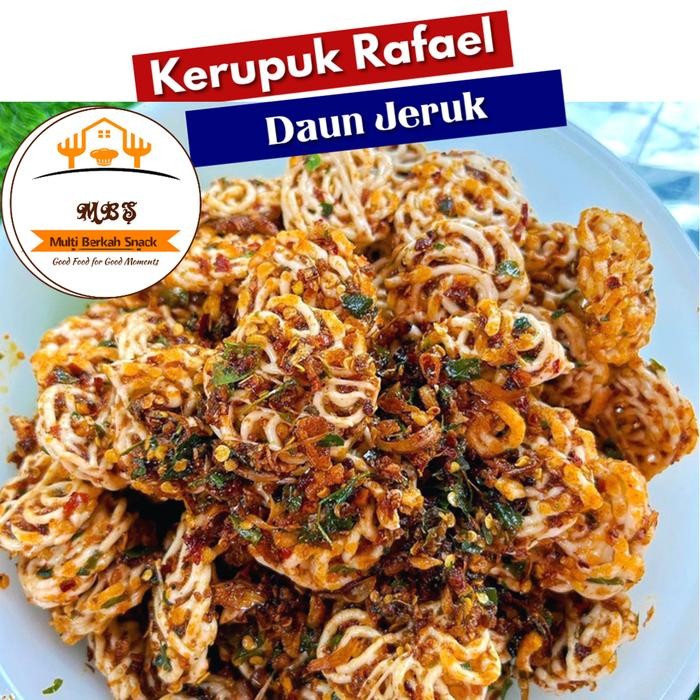 Jual TERUJI Sebring Rafael Kerupuk Seblak Kering Daun Jeruk Pedas ...
