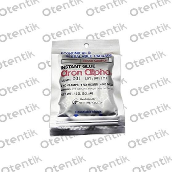 Jual Aron Alpha Lem Instant 12G X 6Pcs - Aron Alpa Instant Glue - Lem ...