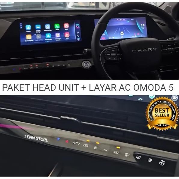 Jual Terjangkau Paket Pelindung Layar Screen Head Unit + Ac Chery Omoda ...