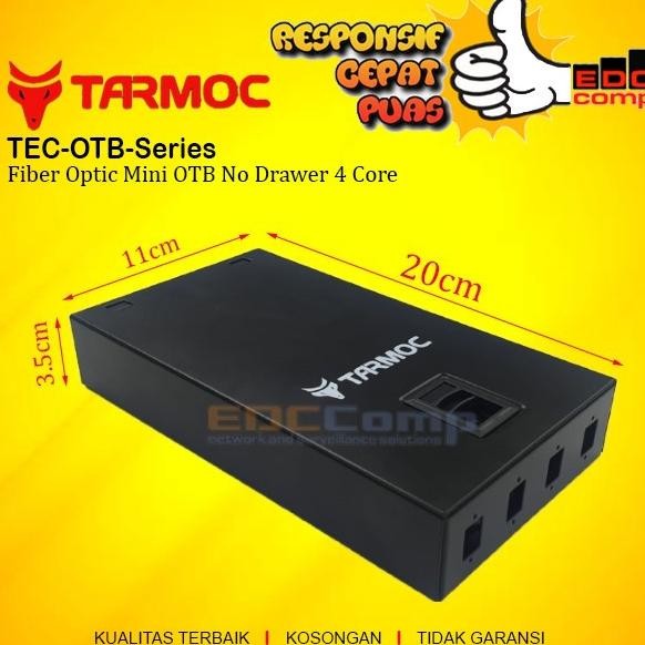 Jual Tarmoc Fiber Optic Mini Otb 4 Core Sc | Roset Fo Besi 4C Kosongan | Shopee Indonesia