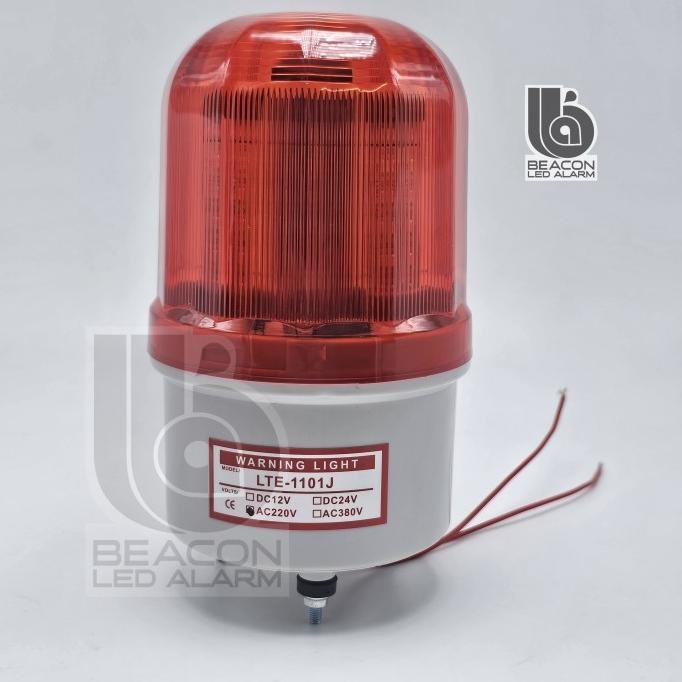 Jual HARGA DISKON LTE-1101J LED. LAMPU BLITZ LED WITH BUZZER/SIRENE/ALARM. LTE-1101J ROTARI ...
