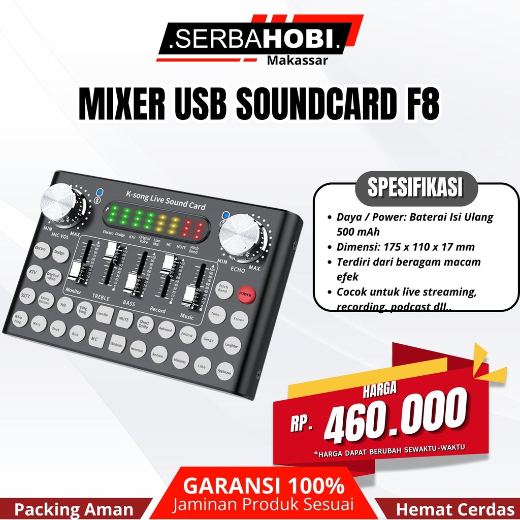 Jual Audio Soundcard USB External With Bluetooth Cocok Kebutuhan Studio ...