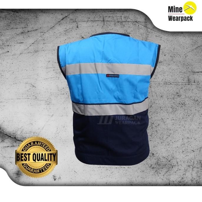 Jual Produk Baru!! Rompi Proyek Safety Scotlight Werpack Seragam Kerja ...