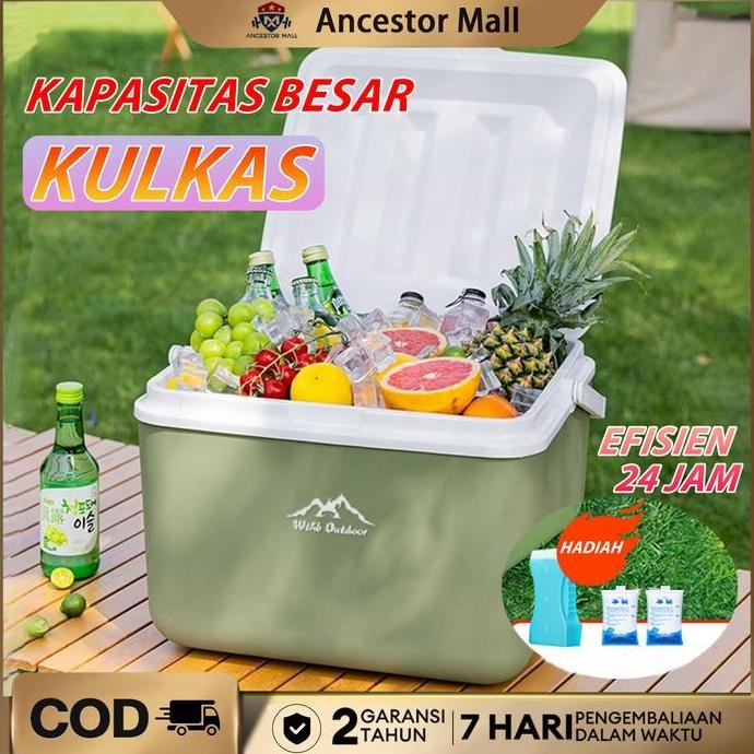 Jual CO Ancestor Mall Cooler Box 6L/10L/16L/30L Pendingin Kotak Beku ...