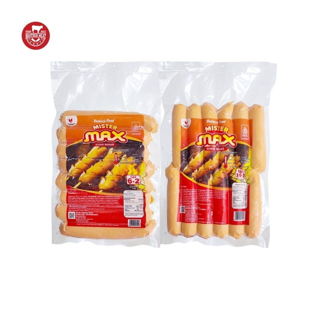 Jual Mister Max Sosis Bakar 500gr - Brothermeatshop | Shopee Indonesia